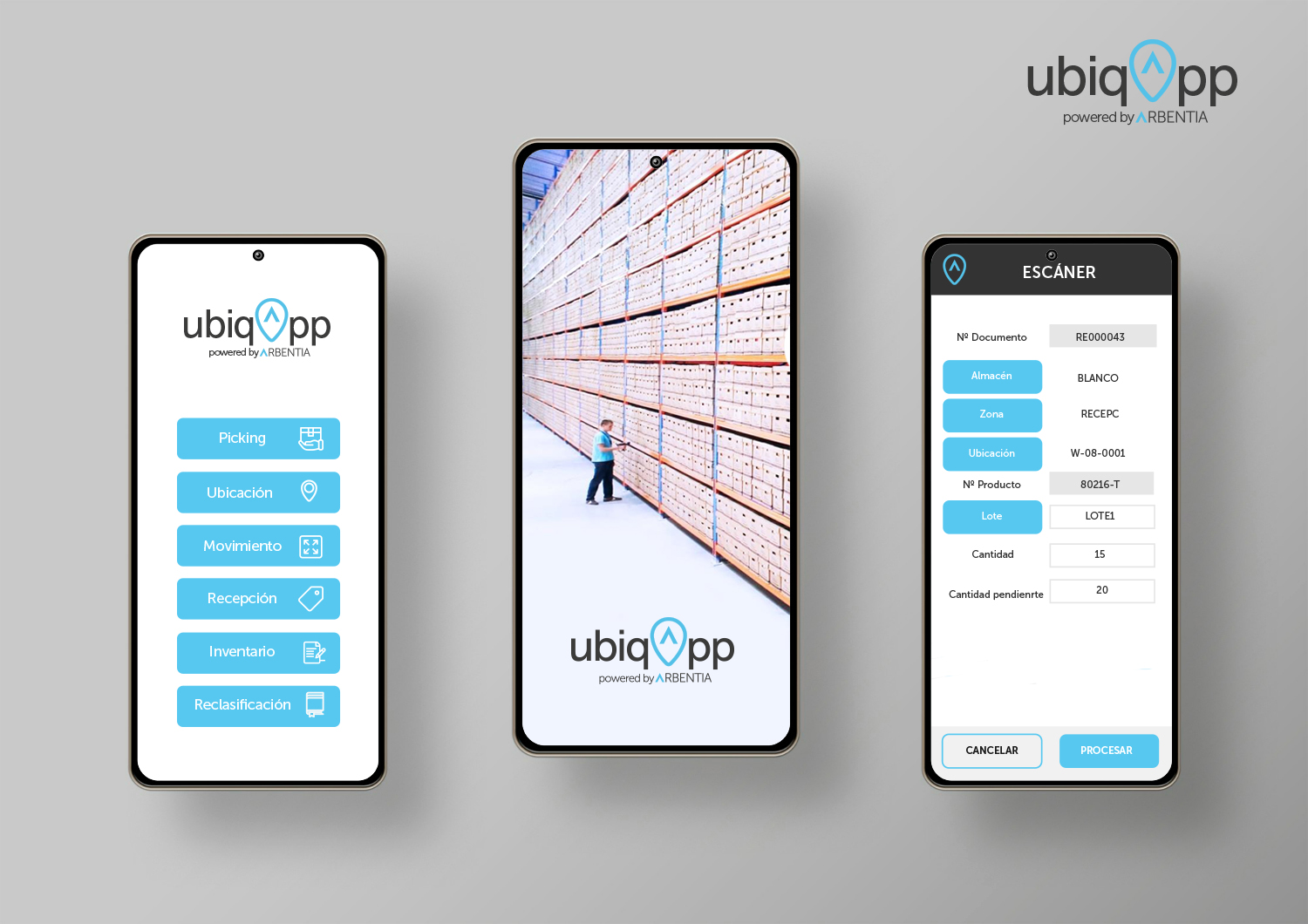 ubiqApp, una app que simplifica la gestión del almacén - Equipack