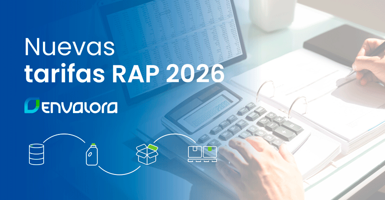 ENVALORA reduce sus tarifas RAP para 2026 - Equipack