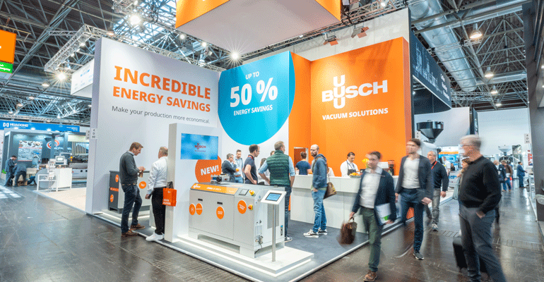 Busch presentó su última solución de vacío para la industria del envasado en Interpack 2023 ...