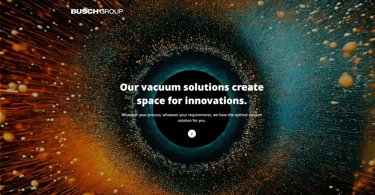 Busch Group lanza un nuevo sitio web - Equipack